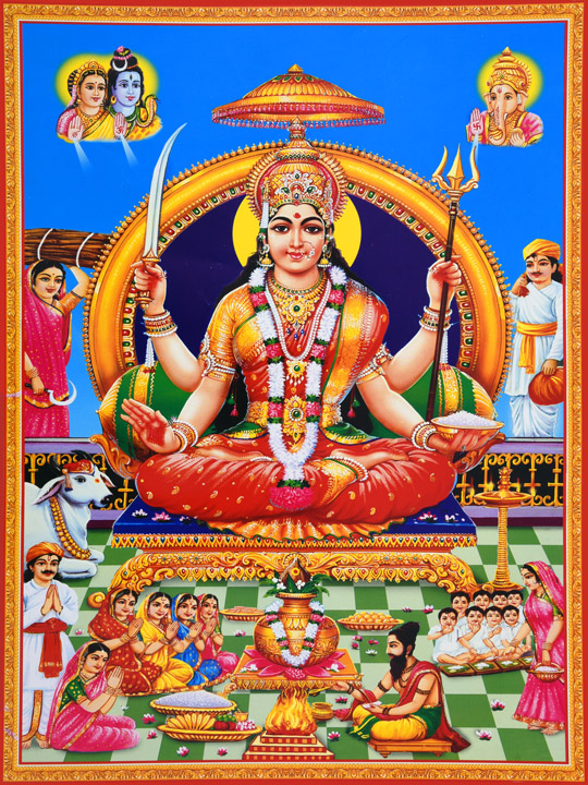 CV161 SANTOSHI MA: Krishna Culture