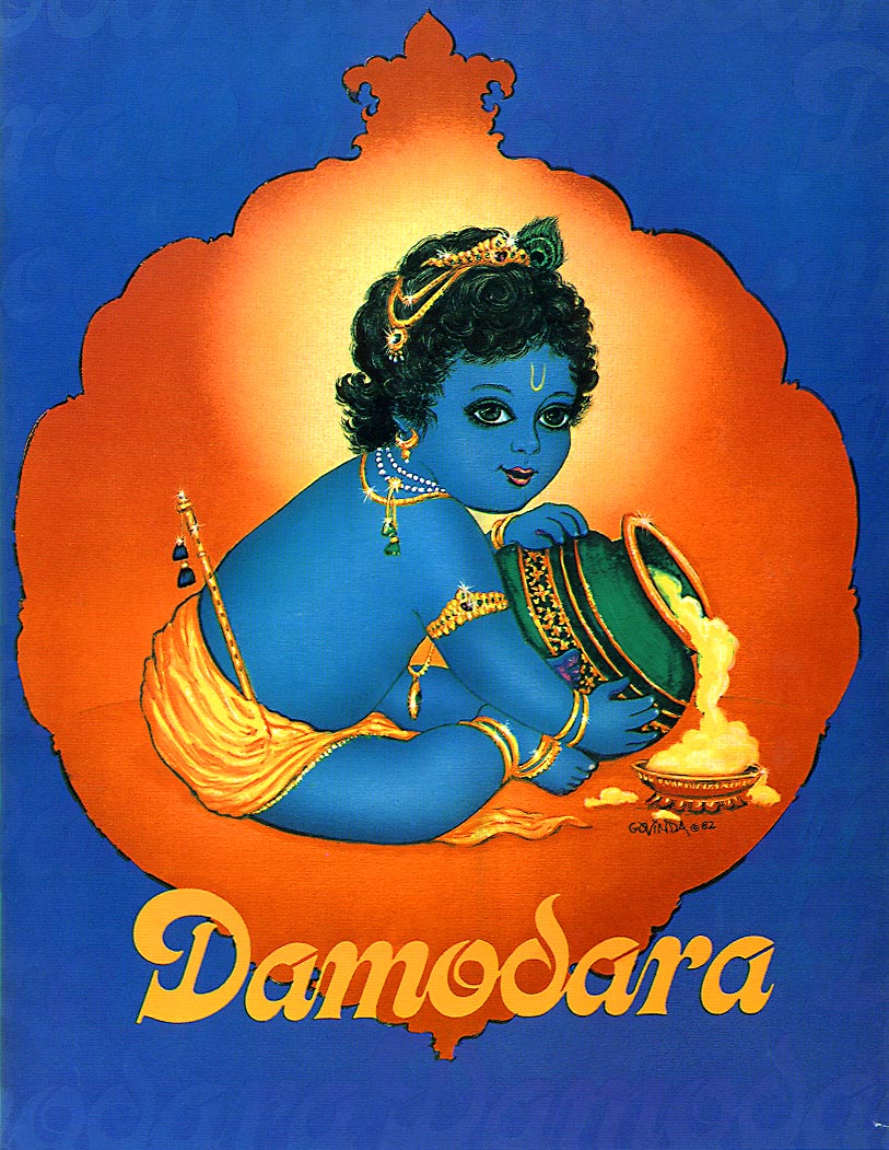 Damodara Coloring Book: Krishna Culture