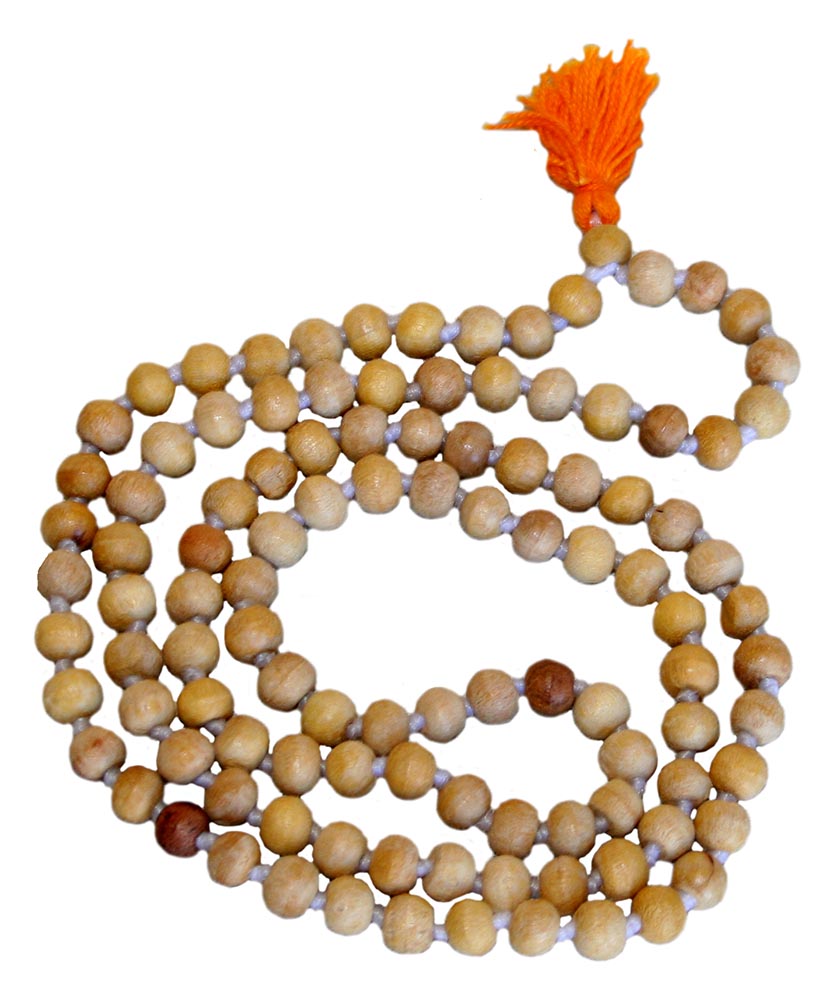 Rounded Neem Japa Beads 10mm: Krishna Culture